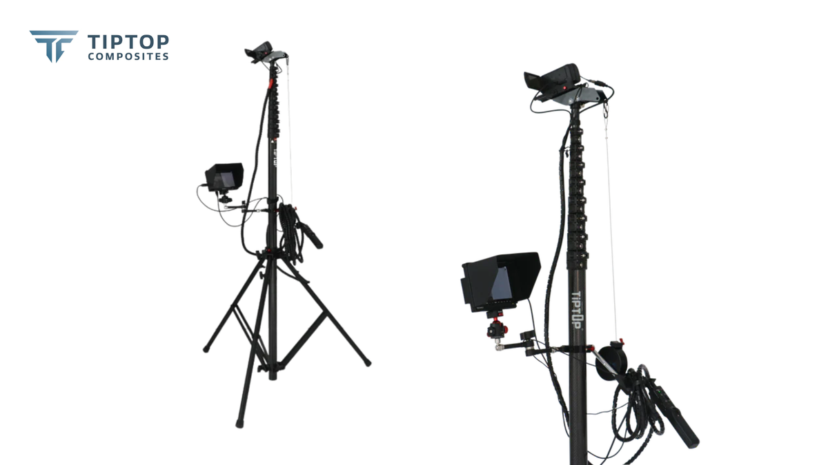 How to Set Up a 13m 43ft Carbon Fiber Endzone Camera System for Live S